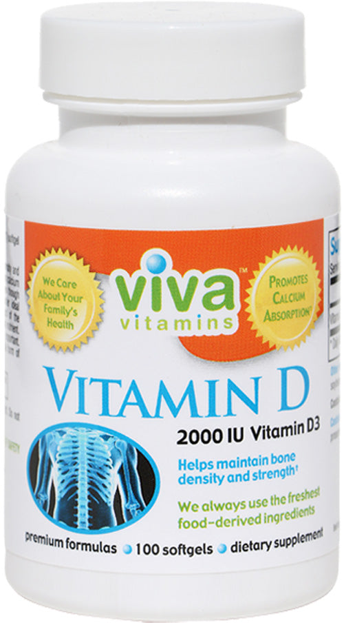 Vitamin D3 (2,000 IU) – Earth Wise Nutrition Center Santa Barbara