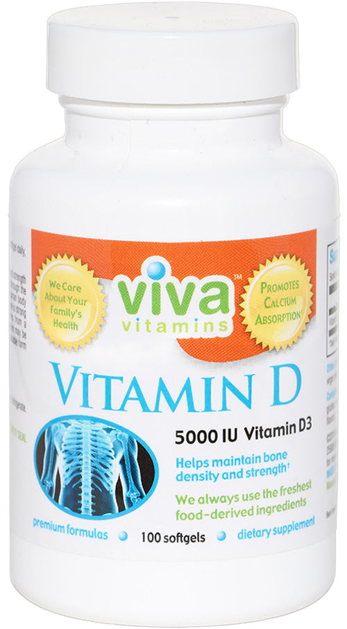 Vitamin D3 (5,000 IU) – Earth Wise Nutrition Center Santa Barbara